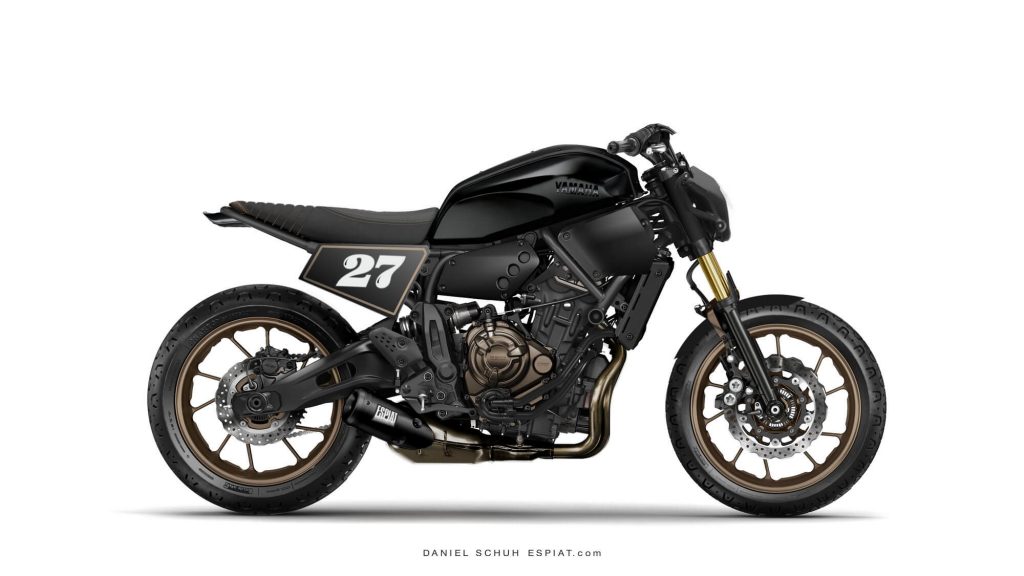 Yamaha XSR700 Cafe Racer Street Tracker Umbau – ESPIAT